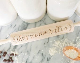 Burned Rolling Pin - Etsy