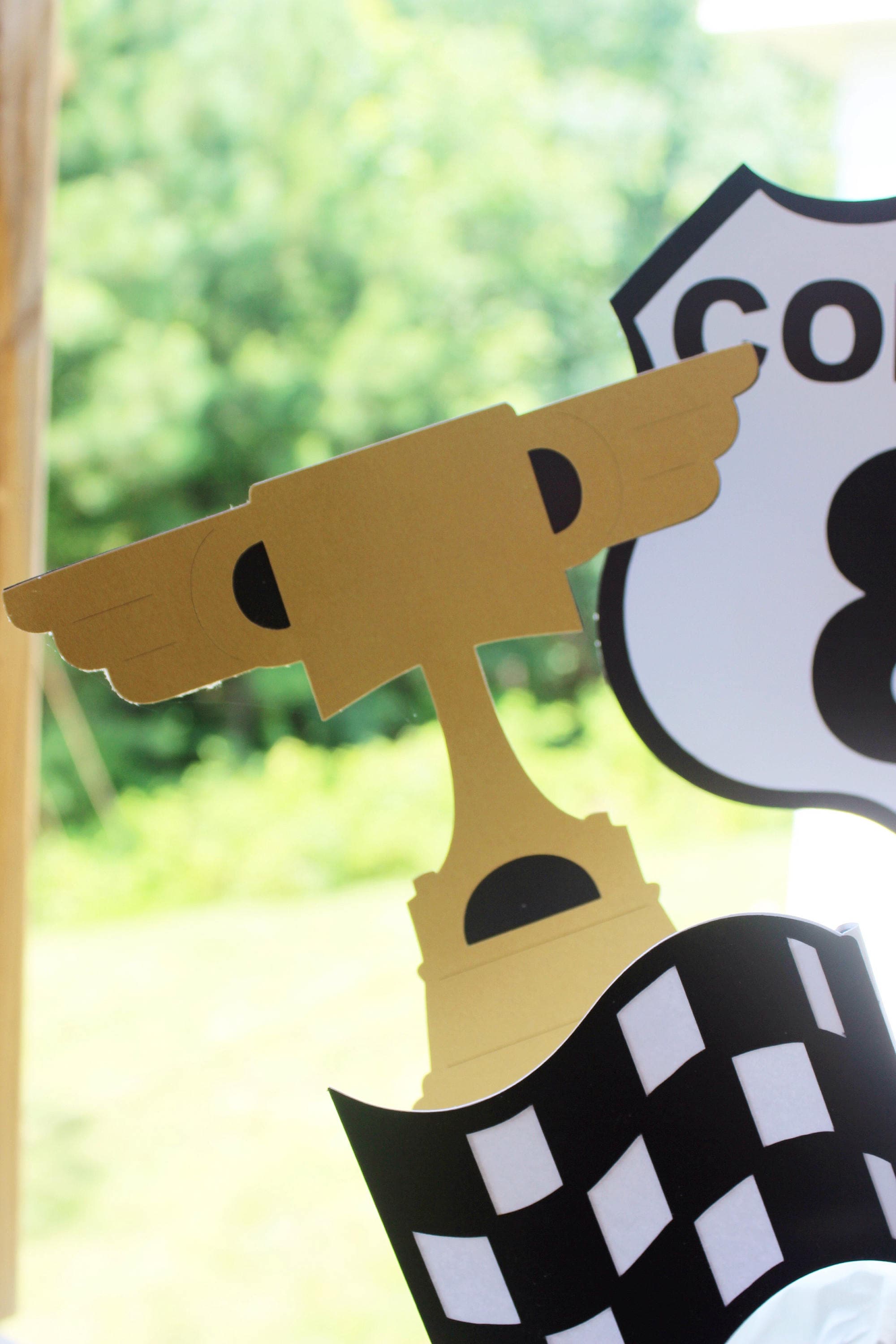 Pixar Cars Birthday Centerpiece//lightning Mcqueen//movie Cars - Etsy