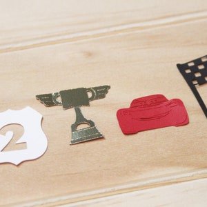 Disney/pixar Cars Confetti//custom Age - Etsy