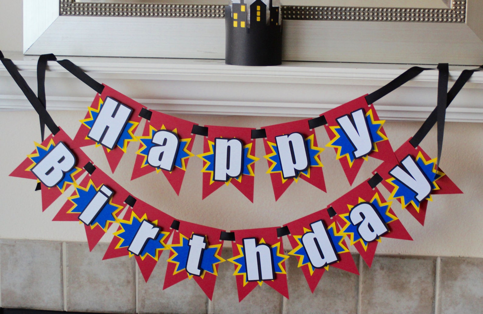 Superhero Birthday Party Bundle//superhero Banner//superhero - Etsy