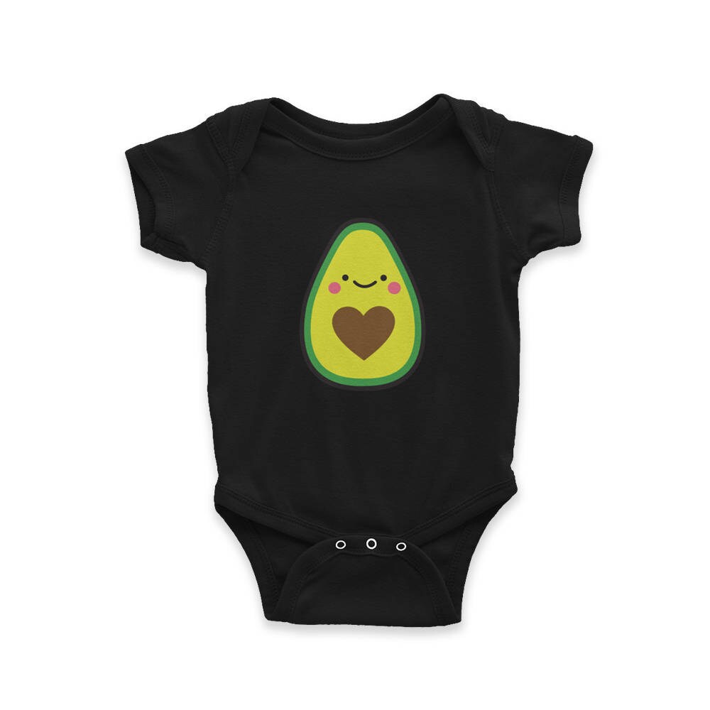 Avocado Onesie, Bodysuit, Cute, Avocado Baby Gifts, Avocado Baby Shower ...