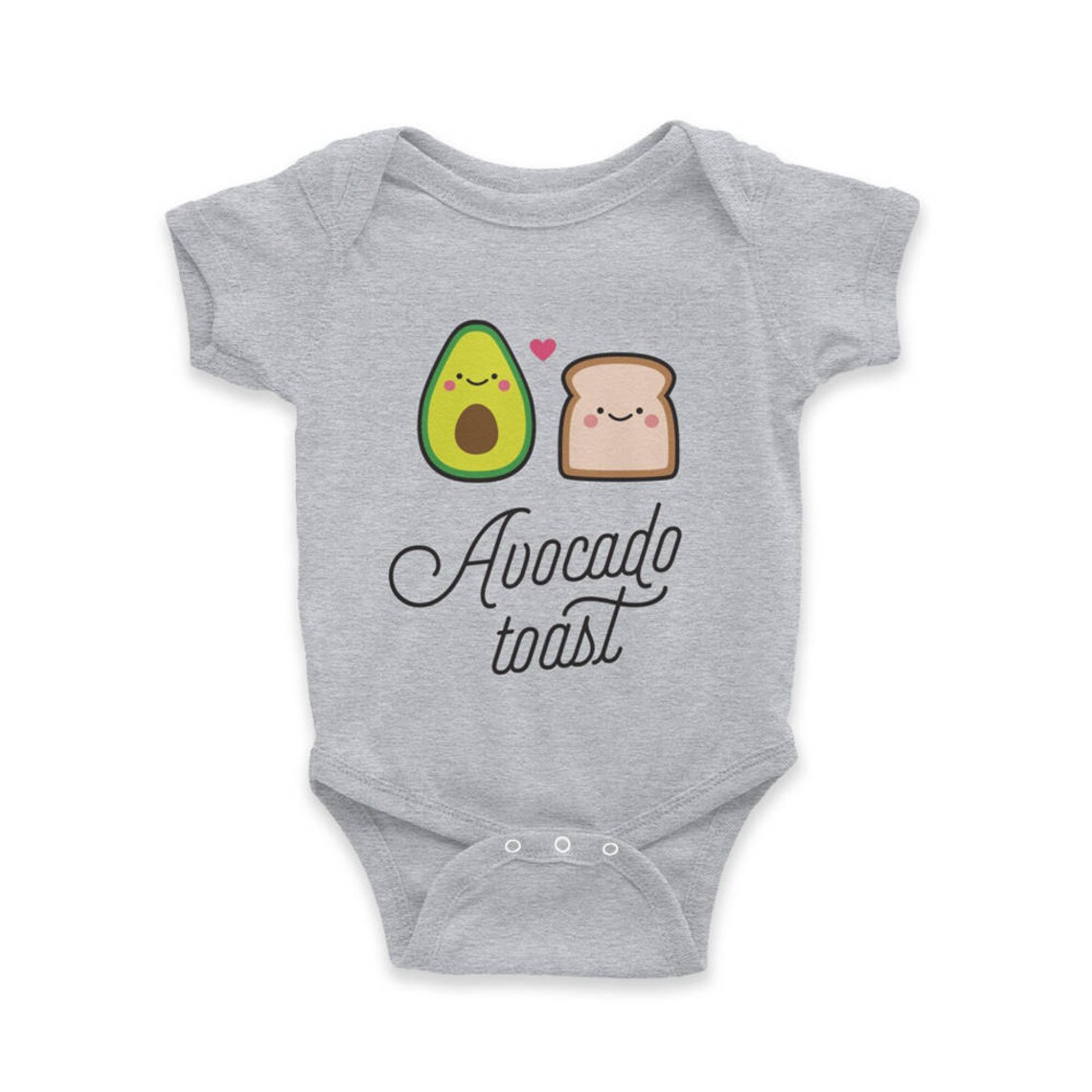 Avocado Toast Onesie Bodysuit Cute Vegan Baby Gifts Vegan - Etsy