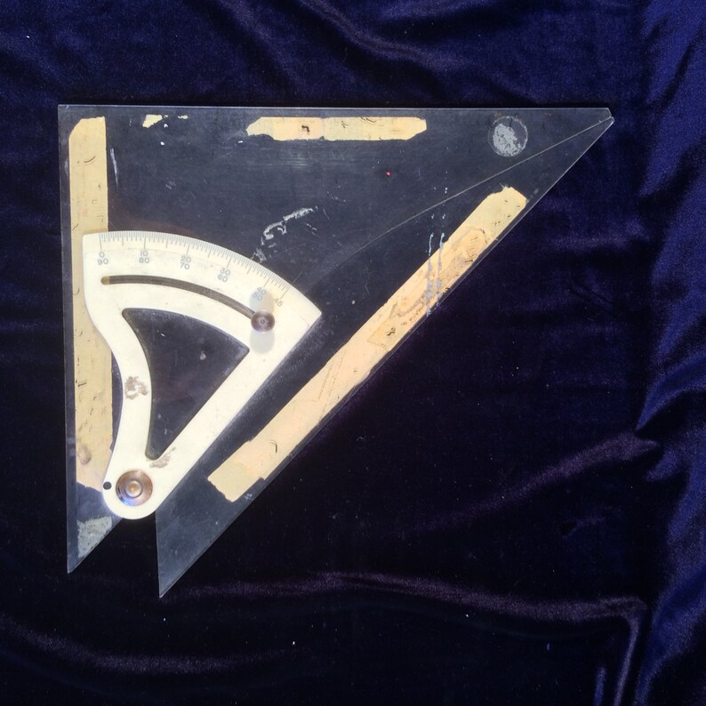 Large Adjustable Drafting Triangle | Etsy