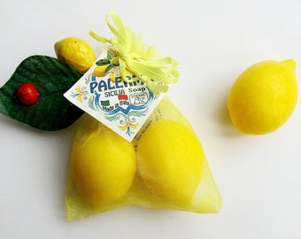 Lemon Shaped Soaps - Etsy