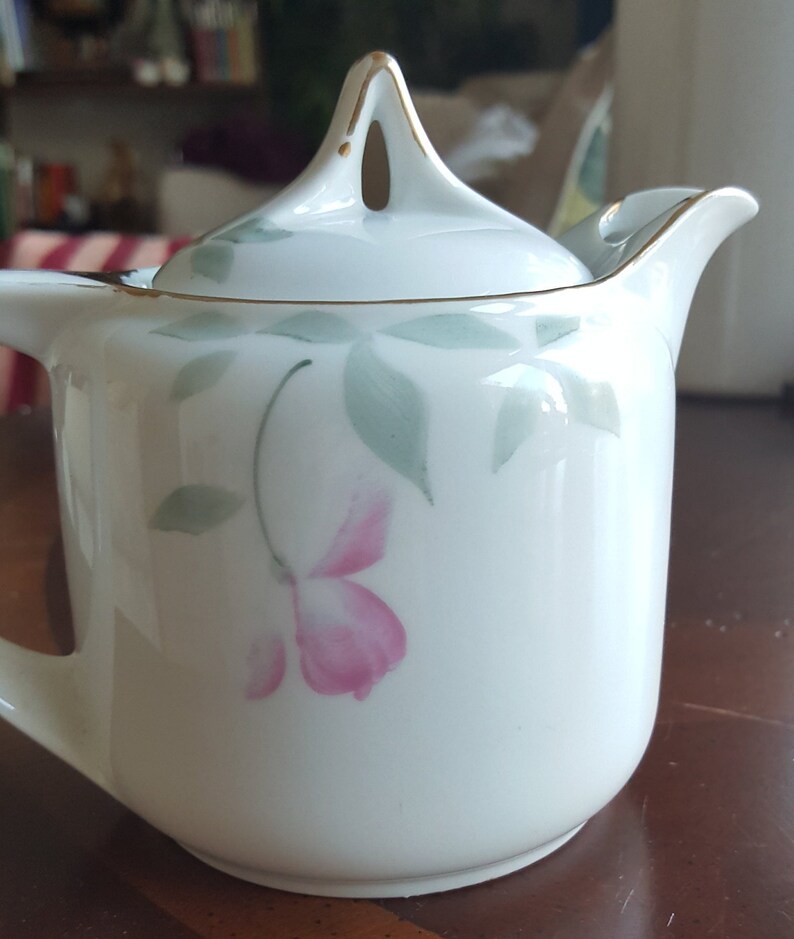 Noritake Azalea Syrup Pot With Lid Luxury China Set Hand - Etsy