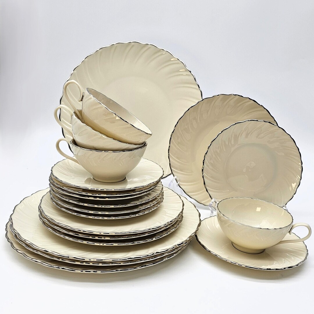 Lenox Weatherly 20-piece Dinnerware Set Service for 4, Fine Bone China ...