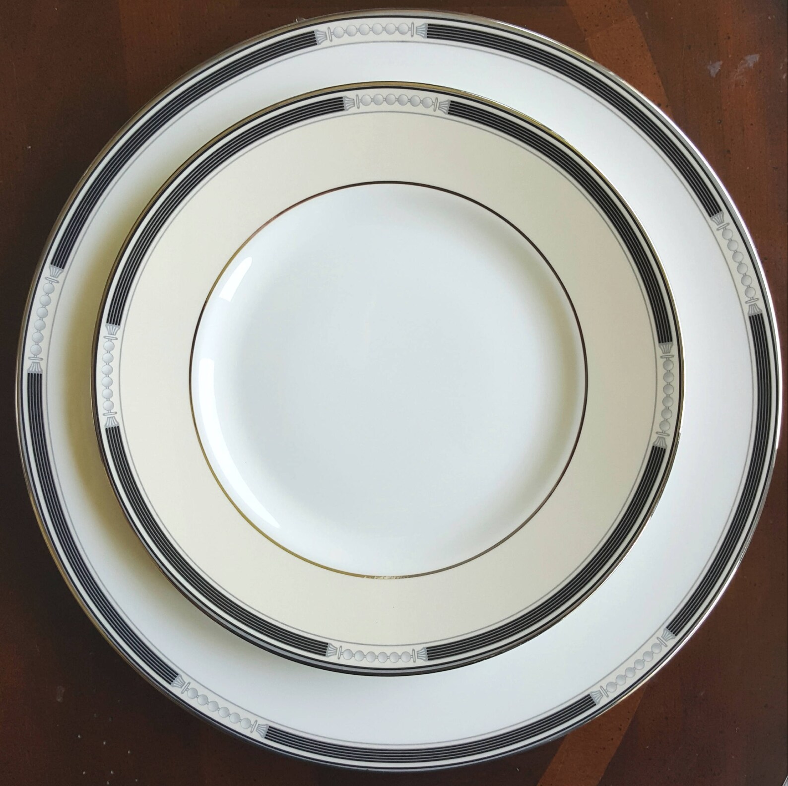 Waterford Carleton 5 Piece Place Setting Dinnerware off Gray - Etsy