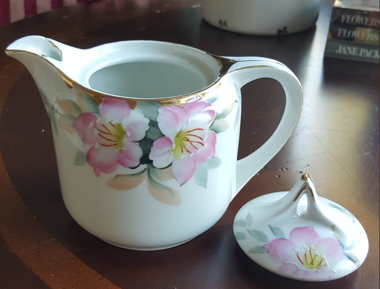 Noritake Azalea Syrup Pot With Lid Luxury China Set Hand - Etsy
