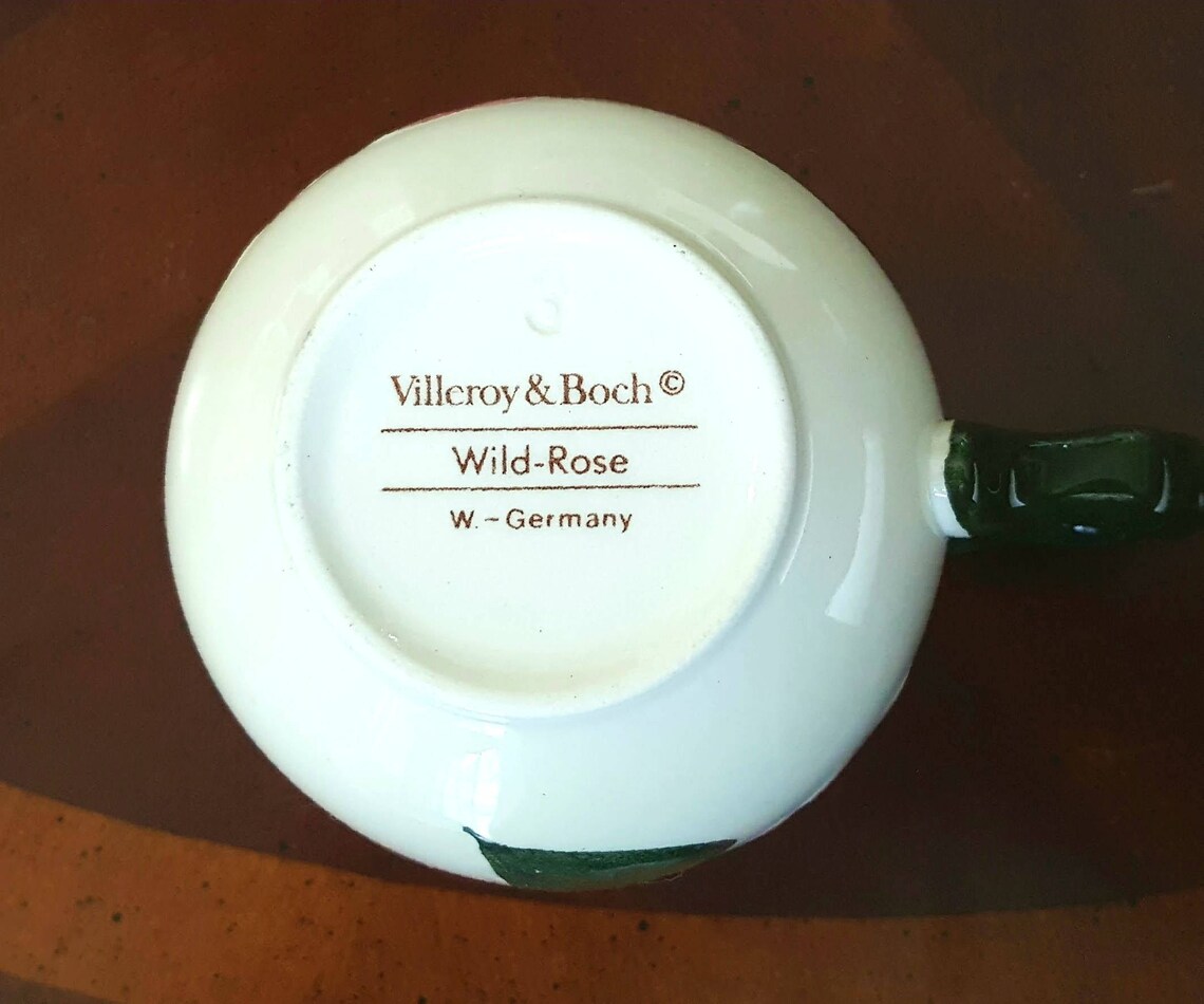 Villeroy Boch China Set 6 Piece Place Setting Wild Rose | Etsy