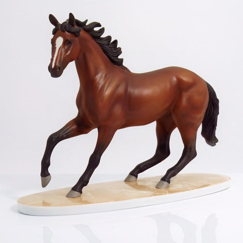 Antique Porcelain Horses - Etsy