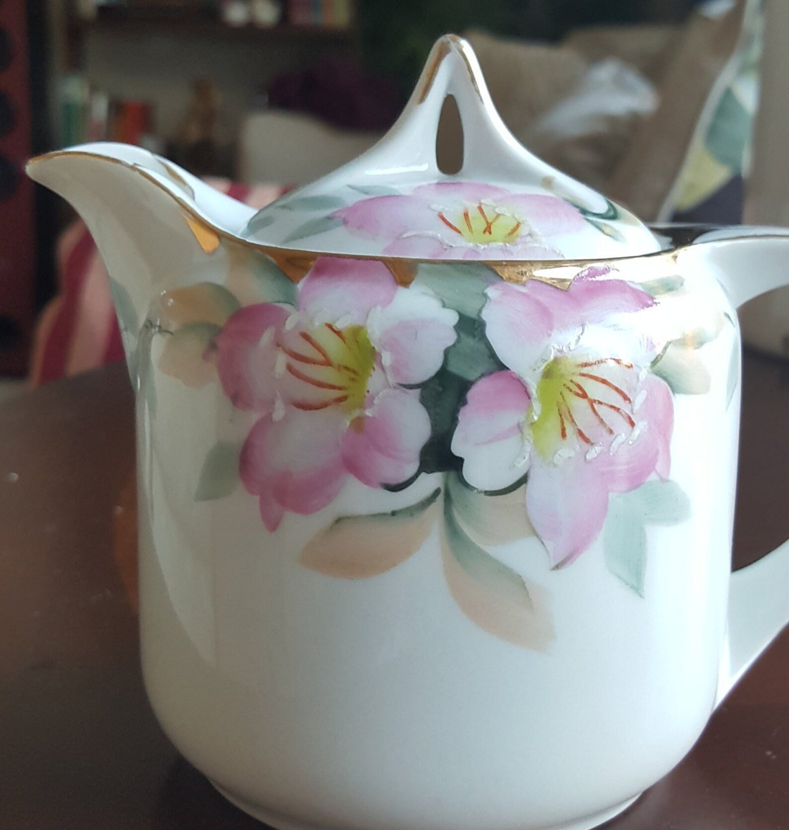 Noritake Azalea Syrup Pot With Lid Luxury China Set Hand - Etsy