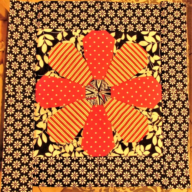 Daisy Quilt Block Pattern - Etsy