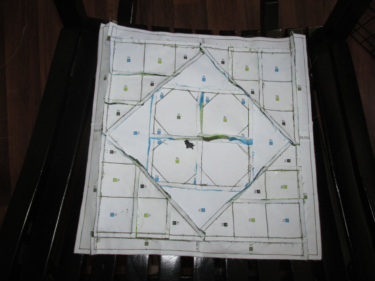 Shamrock Quilt Block Pattern (normal Piecing and Paper Piecing) - Etsy