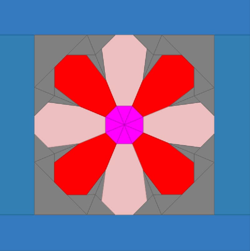 Paper Piecing Daisy Quilt Block Pattern - Etsy