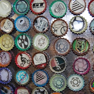 5 Bottle Cap Fridge Magnets - Etsy