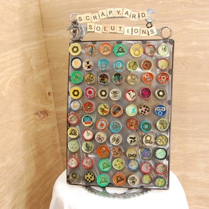 5 Bottle Cap Fridge Magnets - Etsy