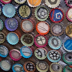 5 Bottle Cap Fridge Magnets - Etsy