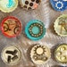 5 Bottle Cap Fridge Magnets - Etsy