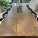 Farmhouse Table, Large Farmhouse Table, Big Dine Table, Large Dine ...