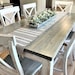 Rustic Farmhouse Dining Table, Dining Room Set, Beach Table ...