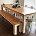 Rustic Dining Table, Farmhouse Table, Reclaimed Wood, Barn Wood - Etsy