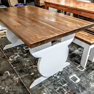 Rustic Farmhouse Dining Table, Disney World, Mickey Mouse Furniture ...