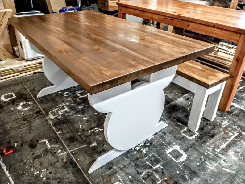 Rustic Farmhouse Dining Table, Disney World, Mickey Mouse Furniture ...