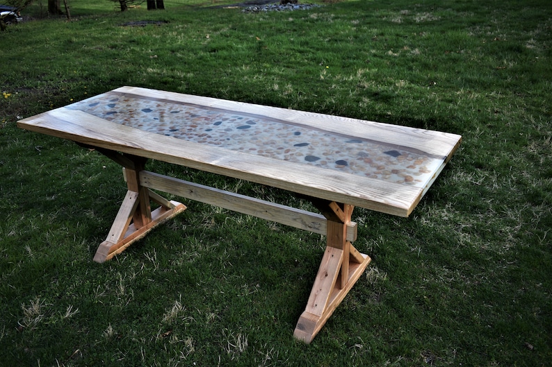 Live Edge Epoxy River Table - Etsy