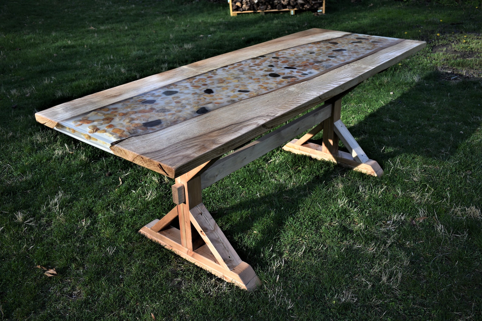 Live Edge Epoxy River Table - Etsy