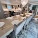 Large Farmhouse Table, Long Farmhouse Table, Big Dine Table, Kitchen ...
