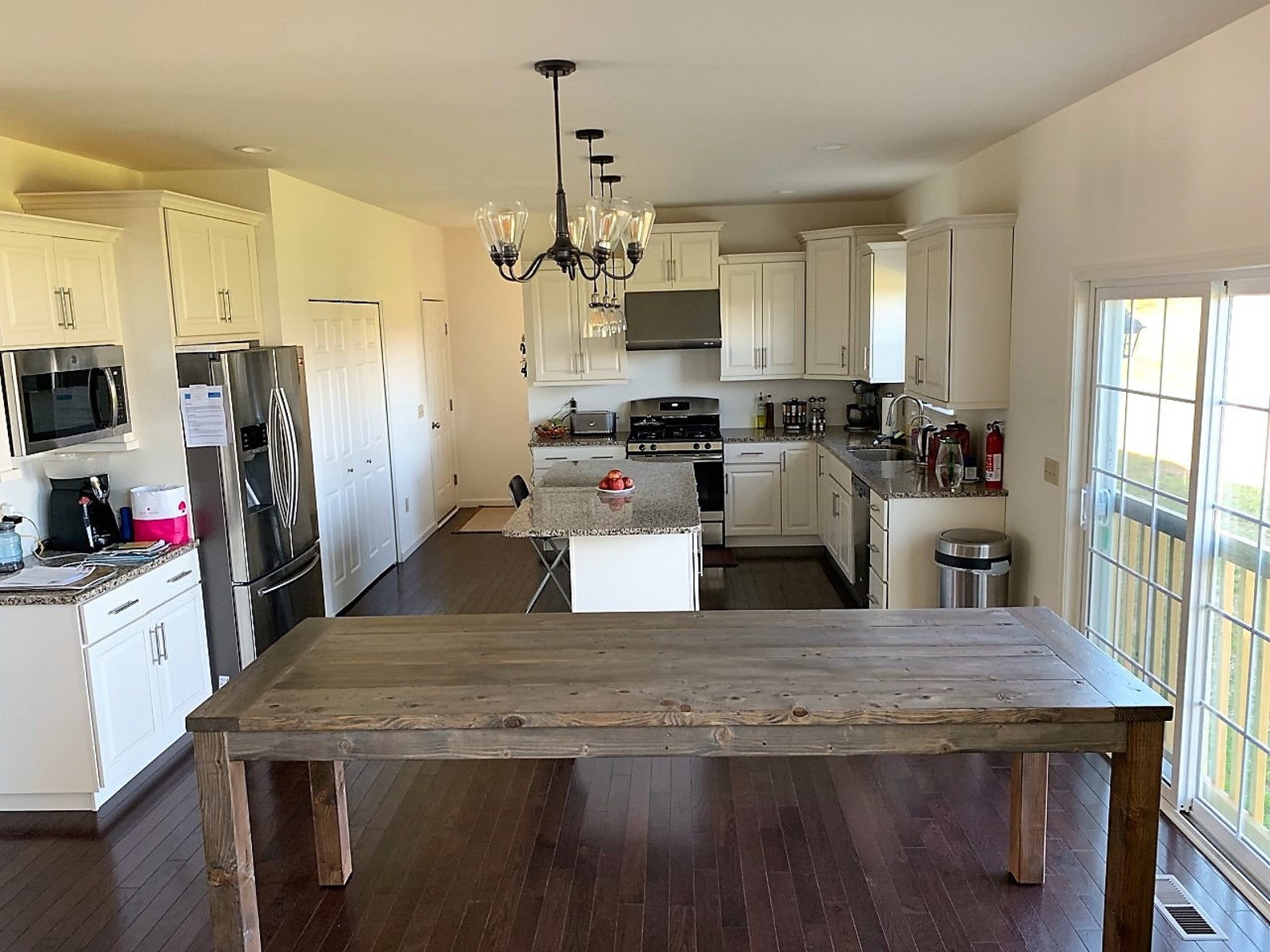 Extra Large Farmhouse Table Long Farm Table Custom Wood - Etsy