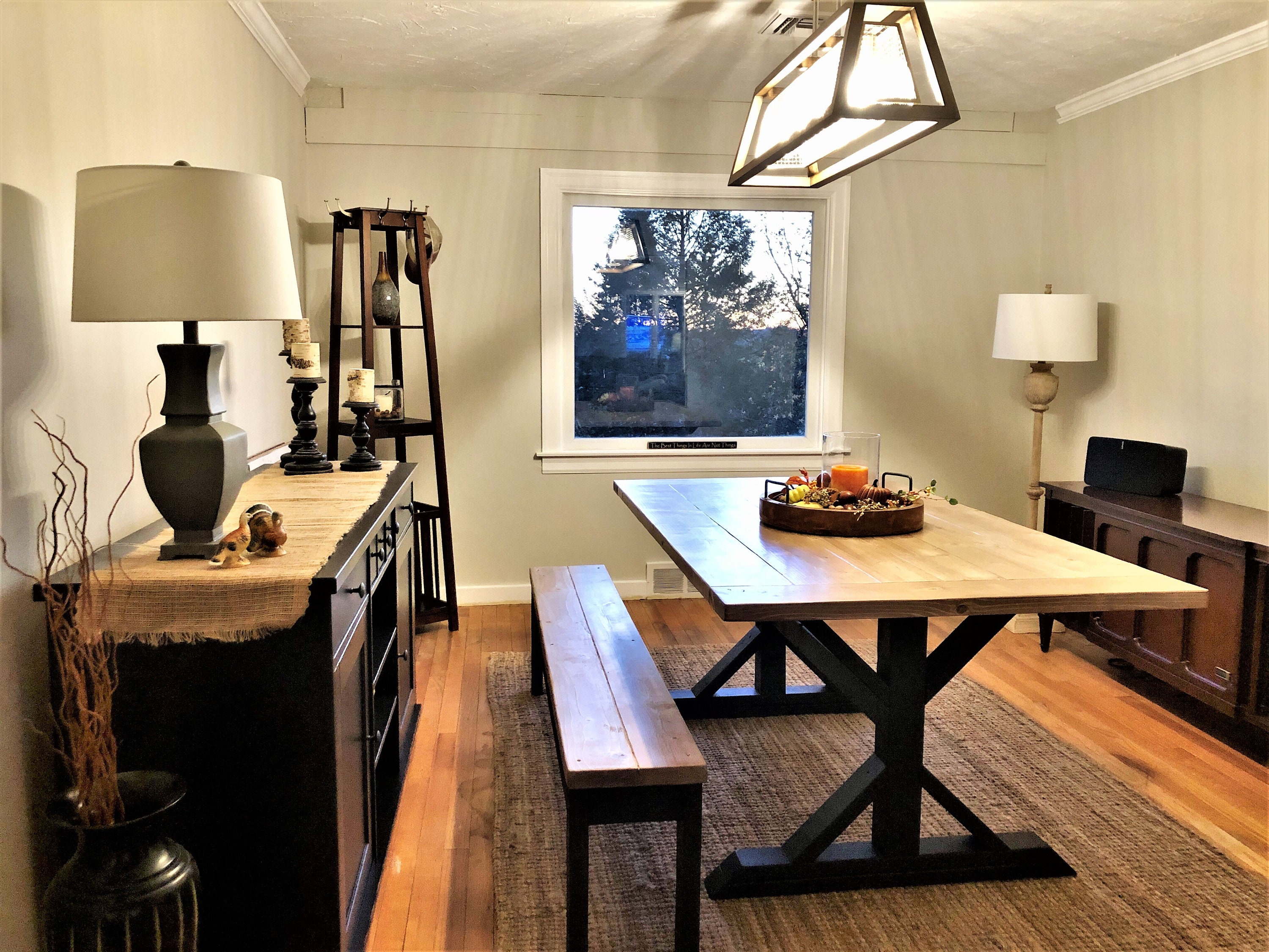 Dining Table Farmhouse Table Long Farm Table Custom Wood - Etsy