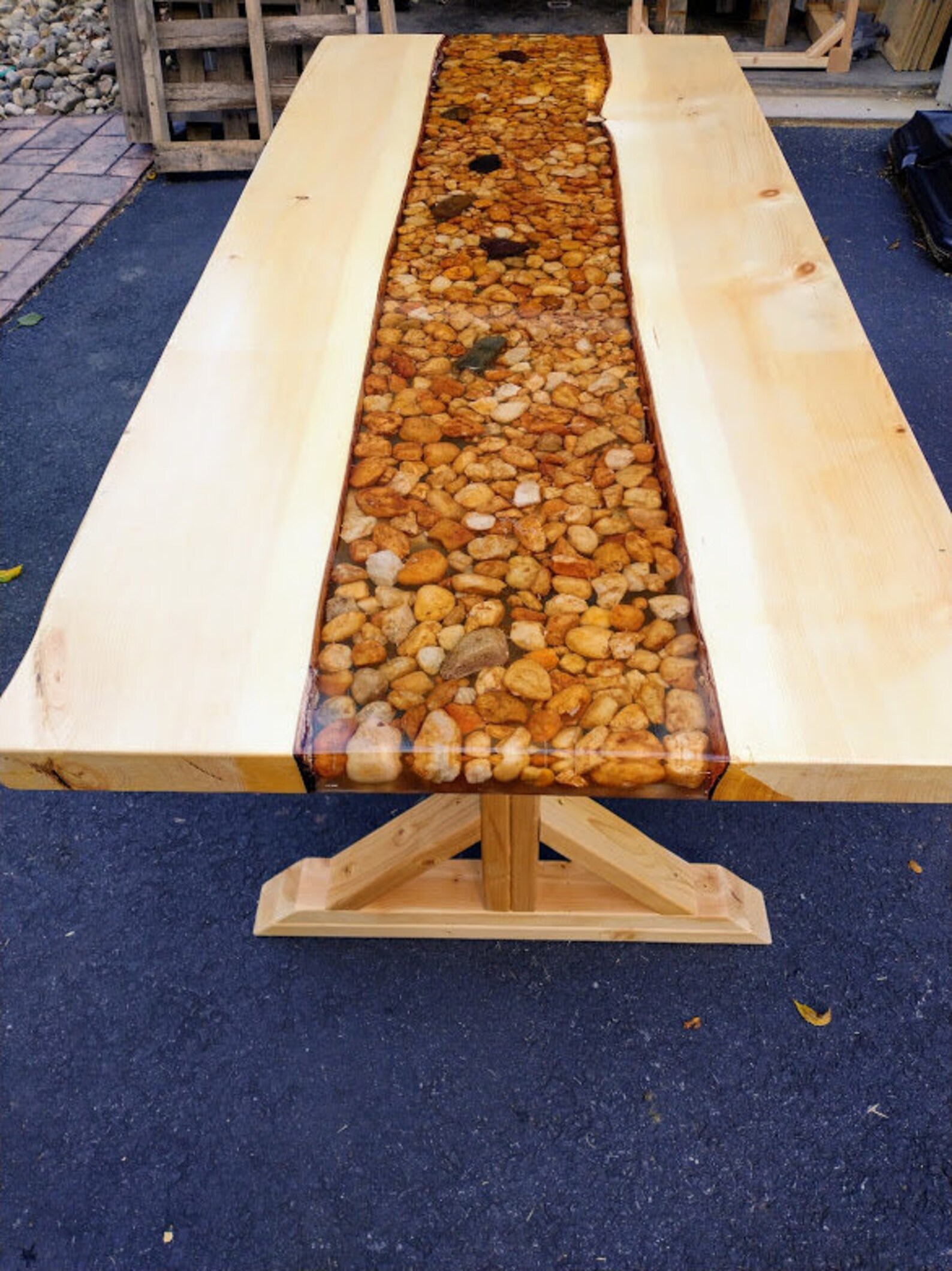 Live Edge Epoxy River Table - Etsy