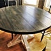 Round Farmhouse Dining Table Round Table Round Dining Table - Etsy