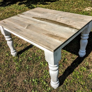 Large Farmhouse Table, Long Farmhouse Table, Big Dine Table, Kitchen ...