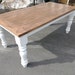 Large Farmhouse Table, Long Farmhouse Table, Big Dine Table, Kitchen ...
