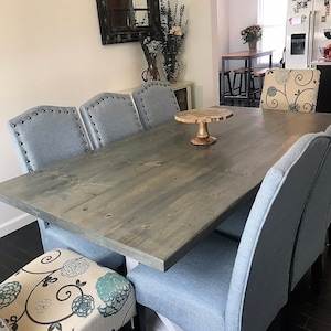 Rustic Farmhouse Dining Table, Dining Room Table, Farmhouse, Dine Table ...