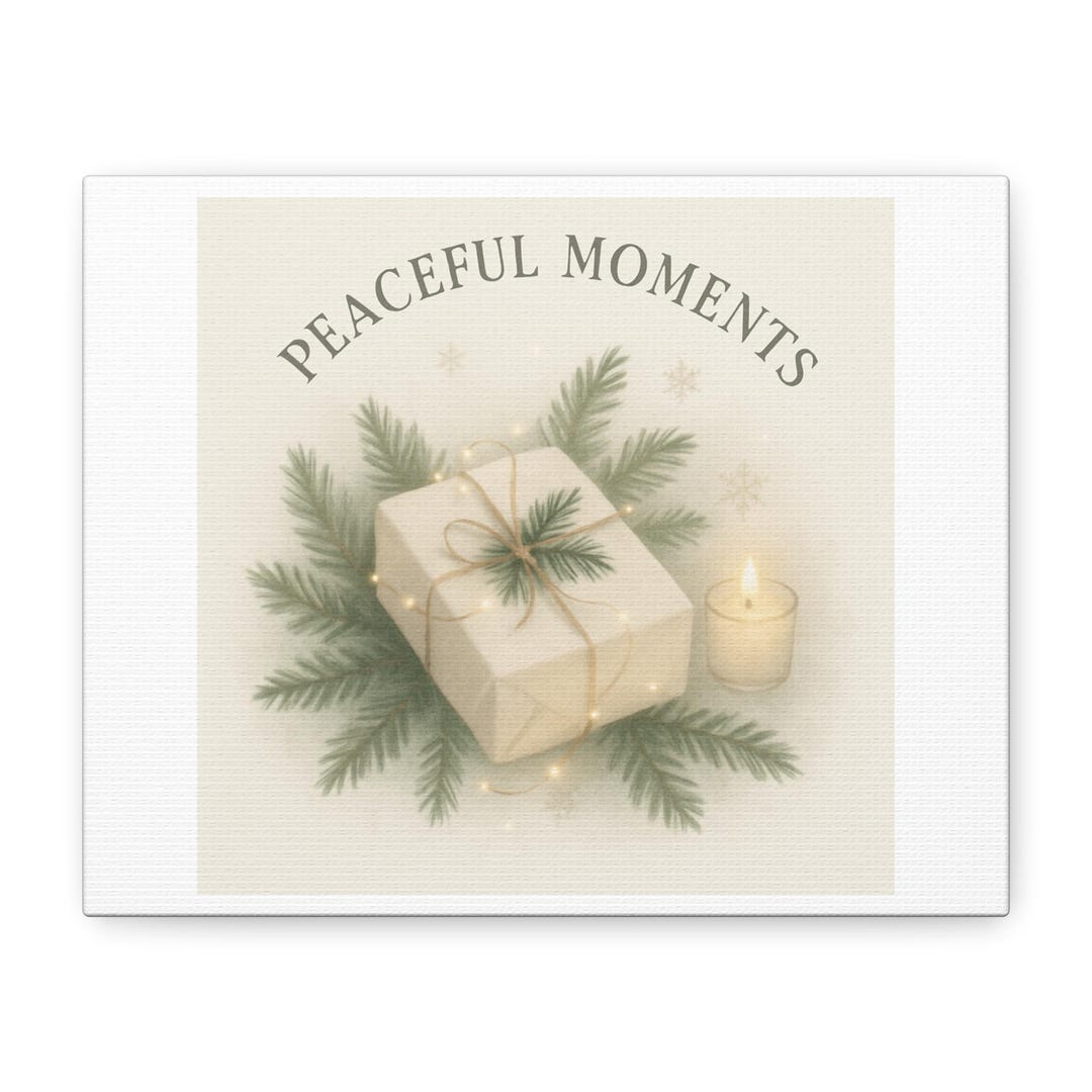 Peaceful Moments Gift Box and Candle Canvas - Etsy