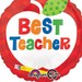 TEACHER APPRECIATION BALLOON Best Teacher Hands Down 1 - Etsy
