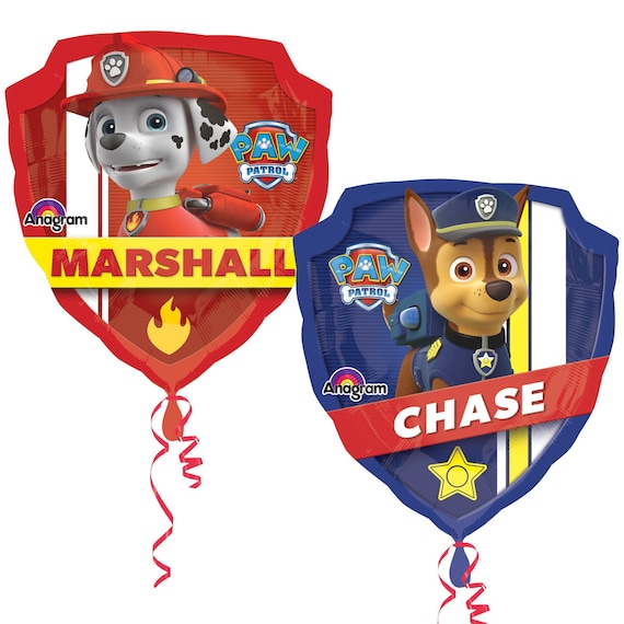 PAW PATROL BALLOON, Paw patrol Balloon, Paw patrol birthday decoration ...