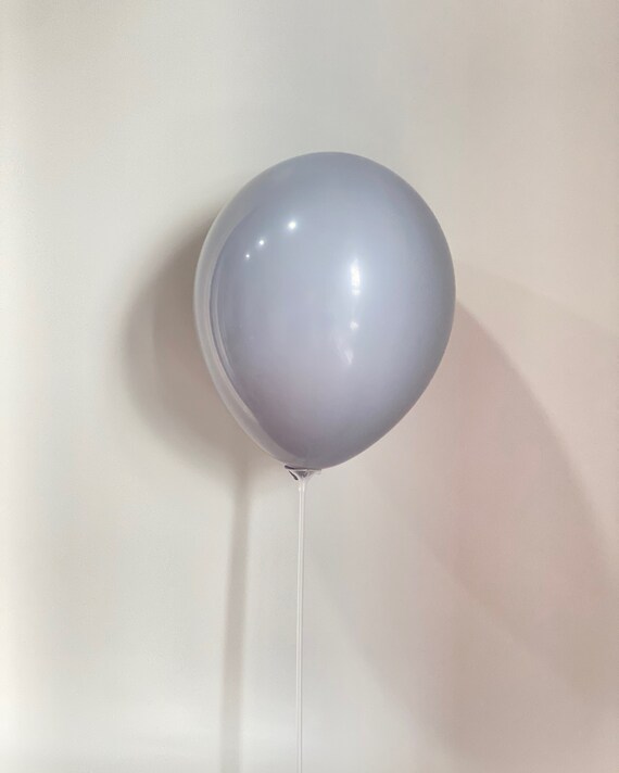 MATTE GRAY BALLOON, Gray 11" inch Latex Balloon, Gray Bridal Shower ...