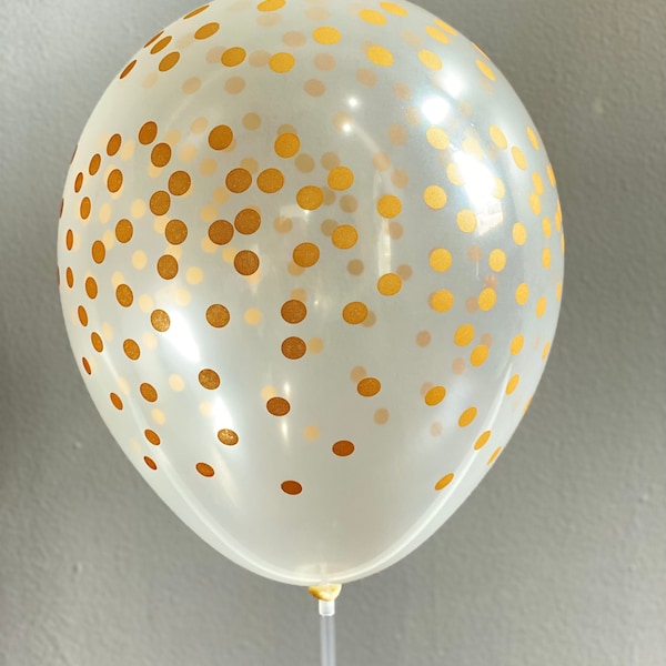 Polka Dot Balloons - Etsy