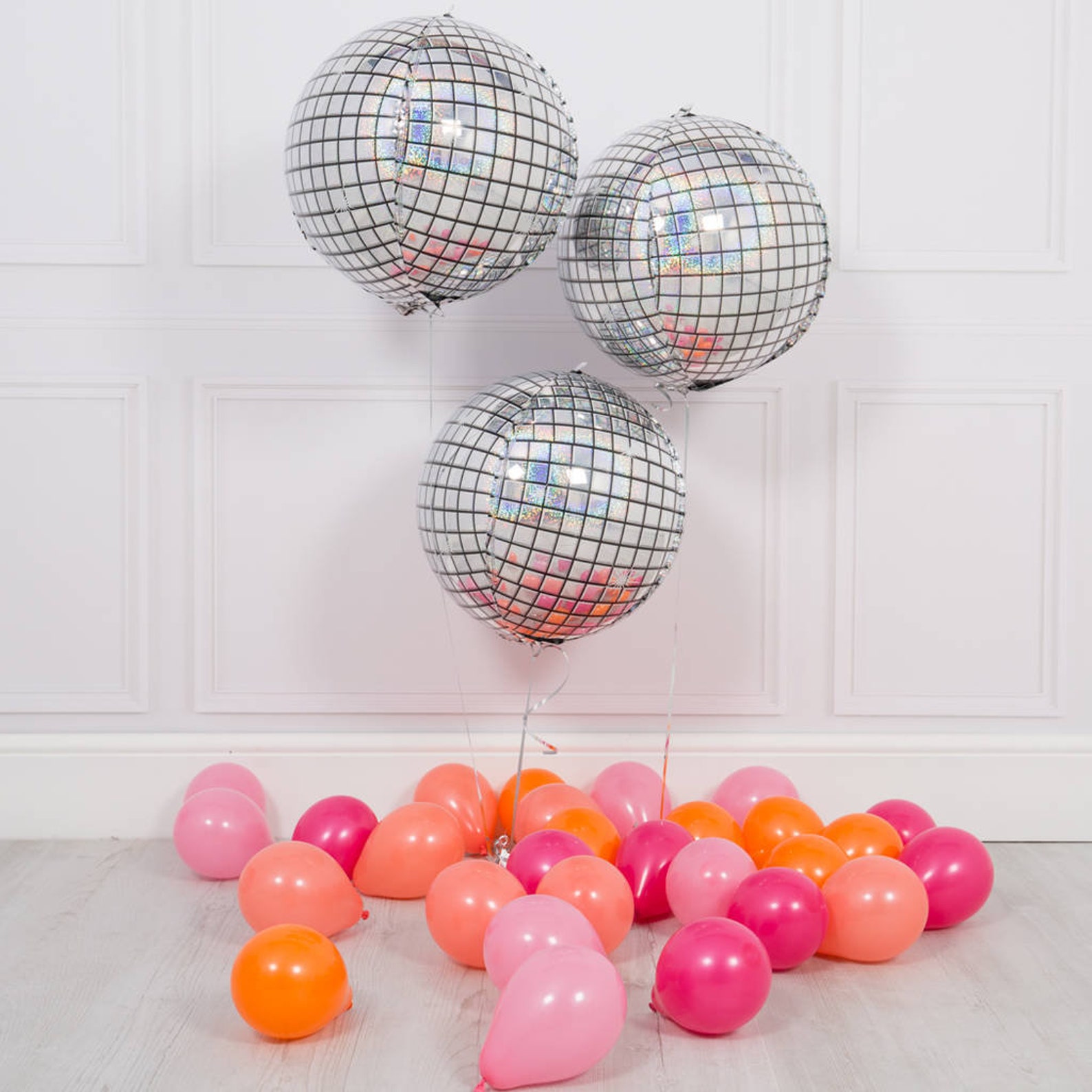 DISCO BALL BALLOON Disco Ball Party Disco Ball Balloon Pk of | Etsy