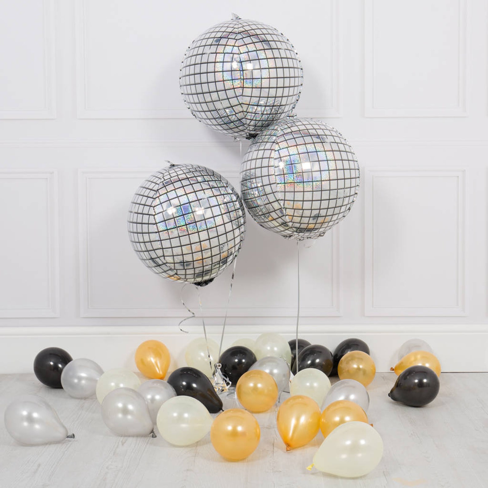 DISCO BALL BALLOON Disco Ball Party Disco Ball Balloon Pk of | Etsy