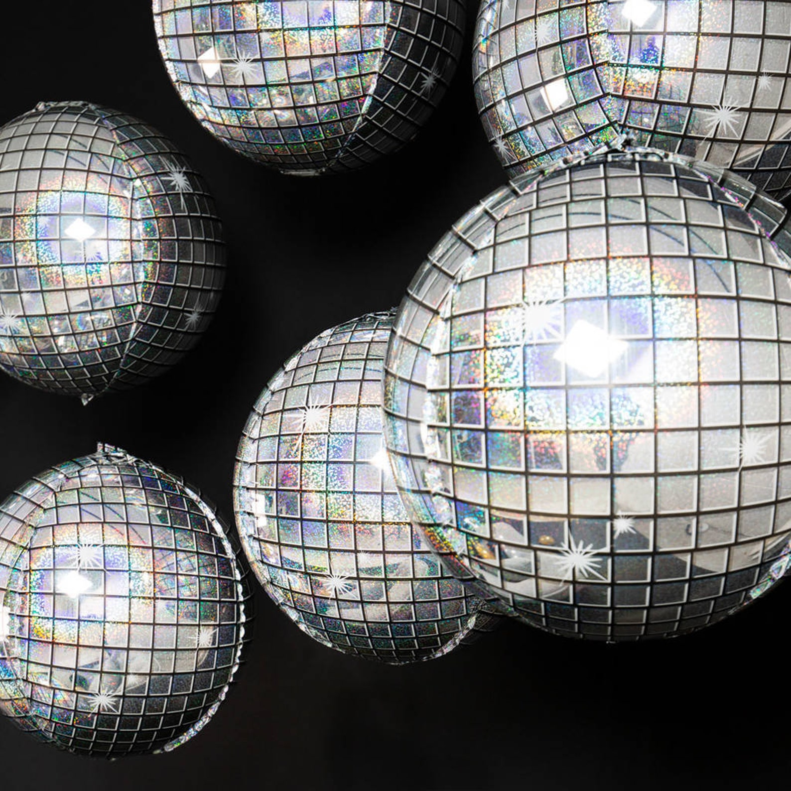DISCO BALL BALLOON Disco Ball Party Disco Ball Balloon Pk of | Etsy