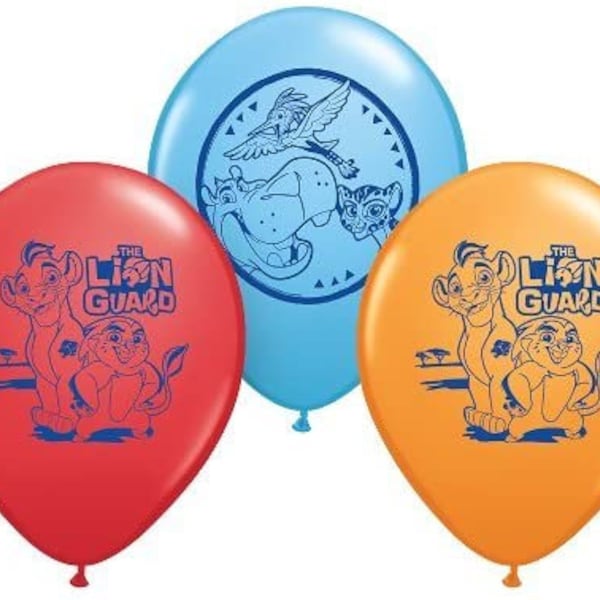 Lion Guard Birthday Decorations - Etsy