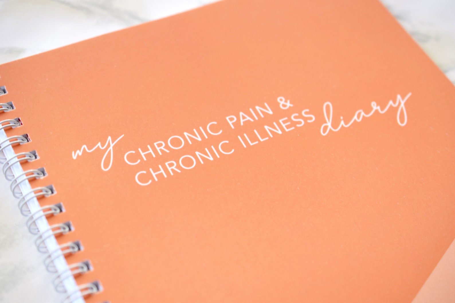 Chronic Pain Diary Chronic Illness Diary Health Journal | Etsy