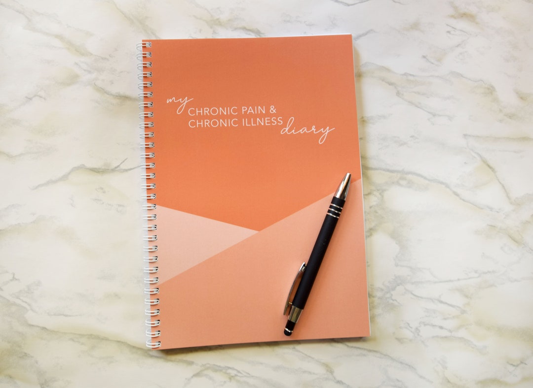 Chronic Pain Diary, Chronic Illness Diary, Health Journal, Planner - Etsy