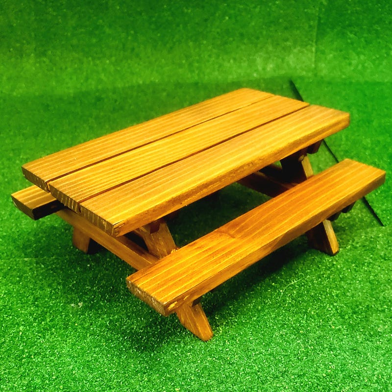 24 Picnic Table - Etsy