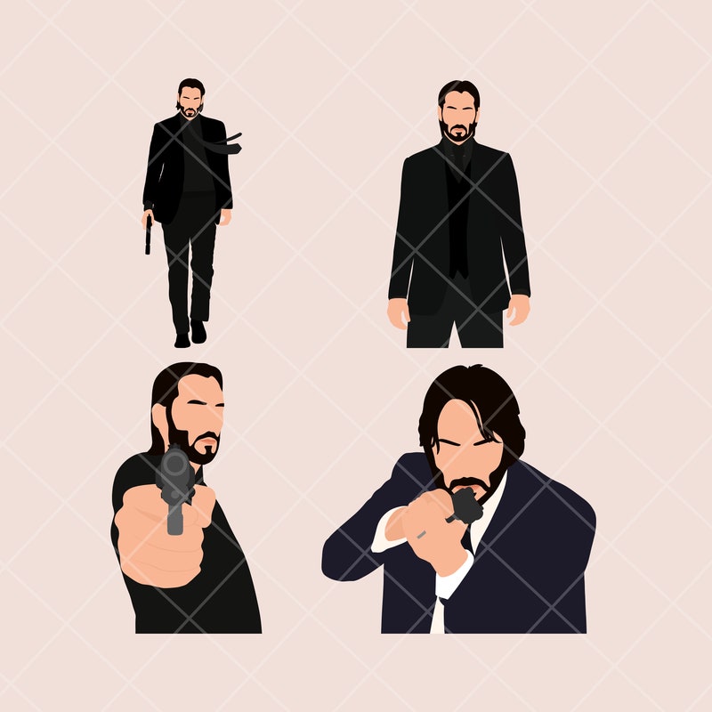 Keanu Reeves Svg - Etsy